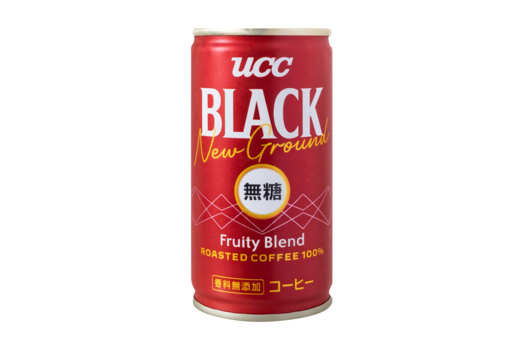 UCC『BLACK無糖 New Ground Fruity Blend 缶 185g』はチェリーのような華やかな香りと酸味が印象的な、個性派ブラックコーヒー！ | えんぎ株式会社 / ENGI ...